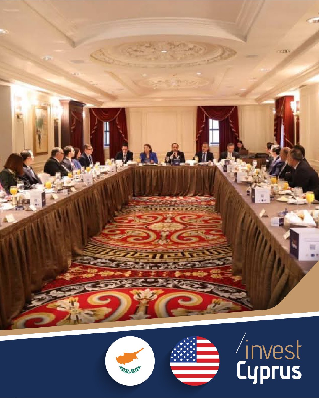 Ο Invest Cyprus συνόδευσε τον Πρόεδρο της Δημοκρατίας στις ΗΠΑ για την ...