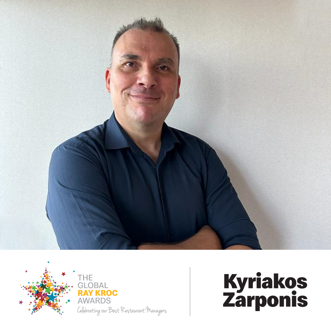 Το "Global Ray Kroc Award 2022’" κέρδισε μέλος της McDonald’s™ Κύπρου