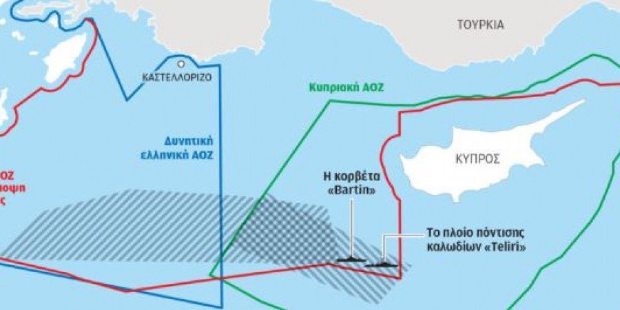 Στο «ραντάρ» του τουρκικού ναυτικού η πόντιση καλωδίων στην Κυπριακή ΑΟΖ