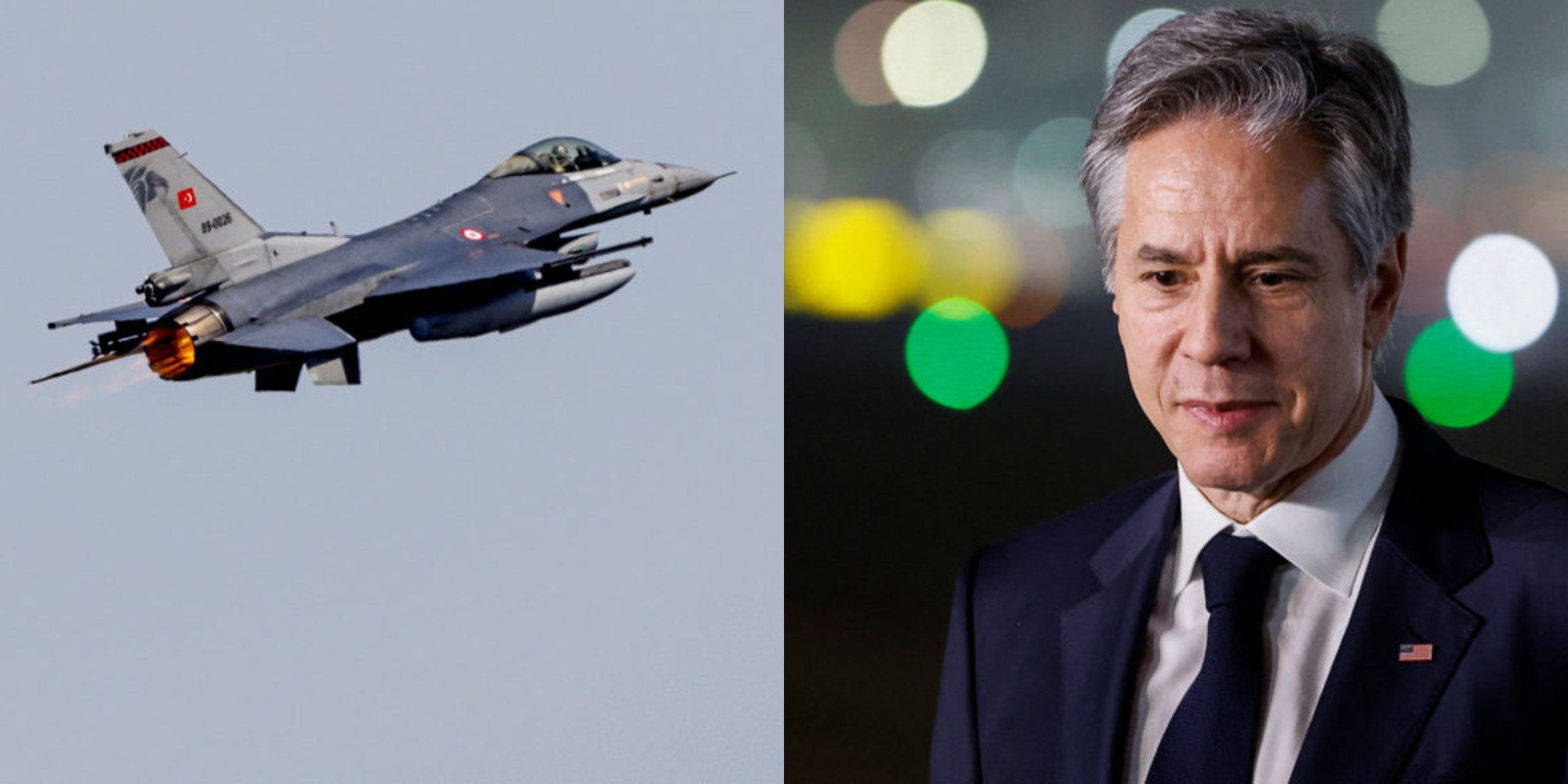 Υπέρ τους «βλέπουν» τη φερόμενη δεύτερη επιστολή Μπλίνκεν για τα F-16 ...