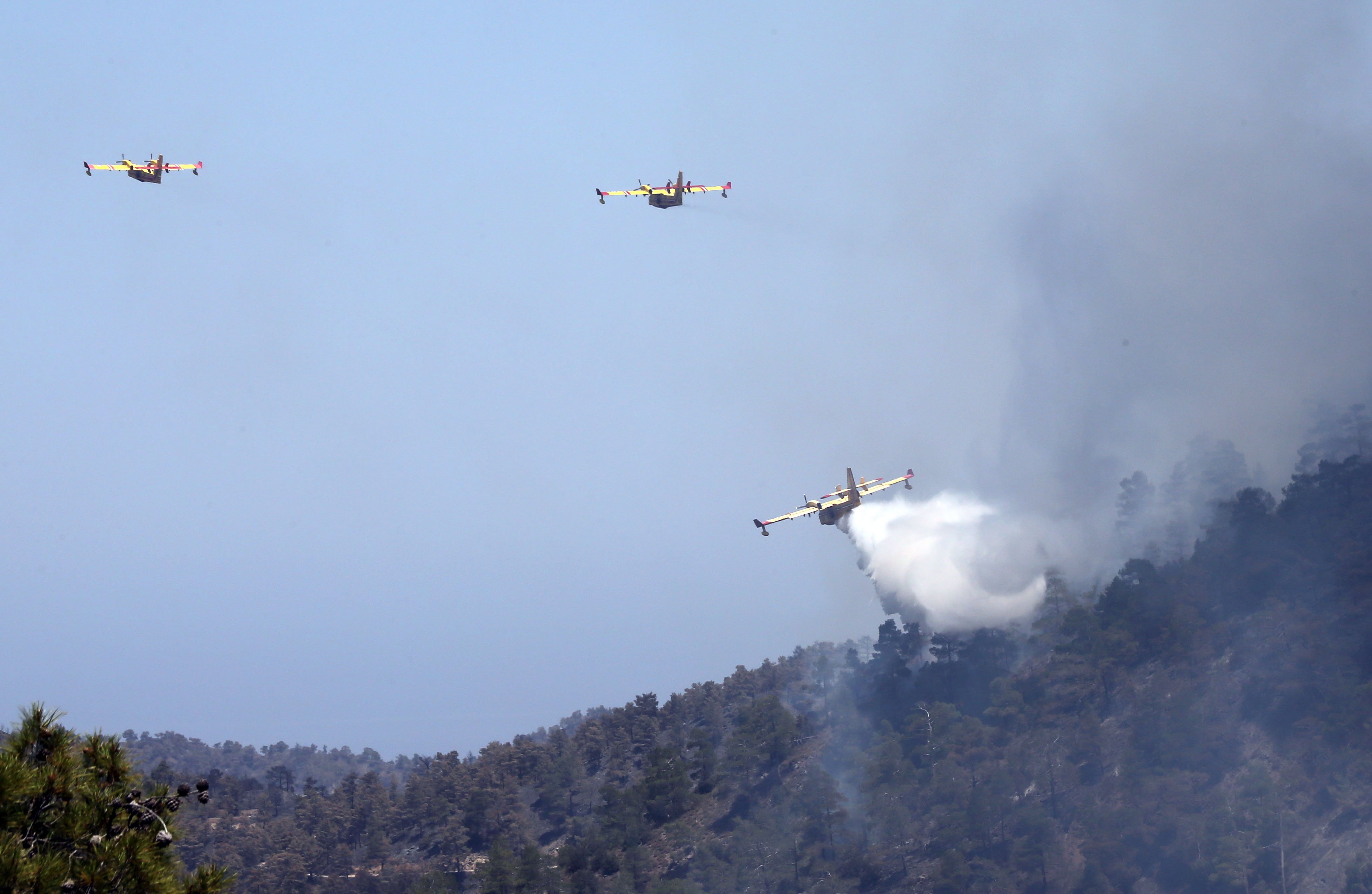 Υπ. Γεωργίας: Η Κύπρος έχει τα πιο πολλά πτητικά μέσα πυρόσβεσης από ποτέ