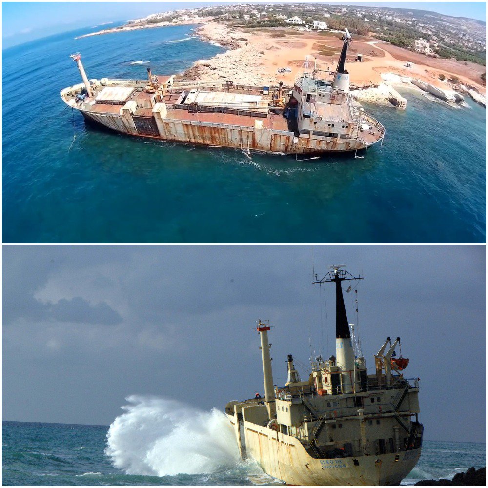 Το ναυάγιο EDRO 3... πεθαίνοντας «αναγεννήθηκε»